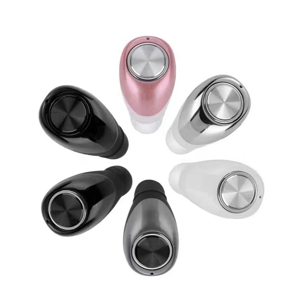 New Double Earbuds Bluetooth Wireless Twins Micro Earpiece Earphones ...