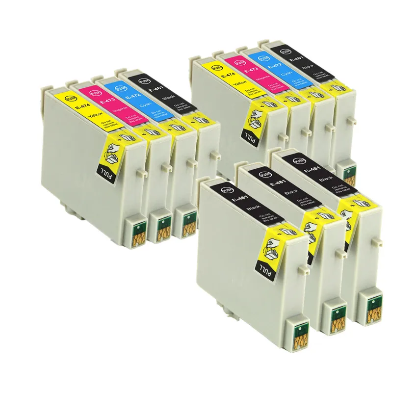11PCS T0461 T0474 compatible ink cartridge For EPSON Stylus C63 C65 C83 ...
