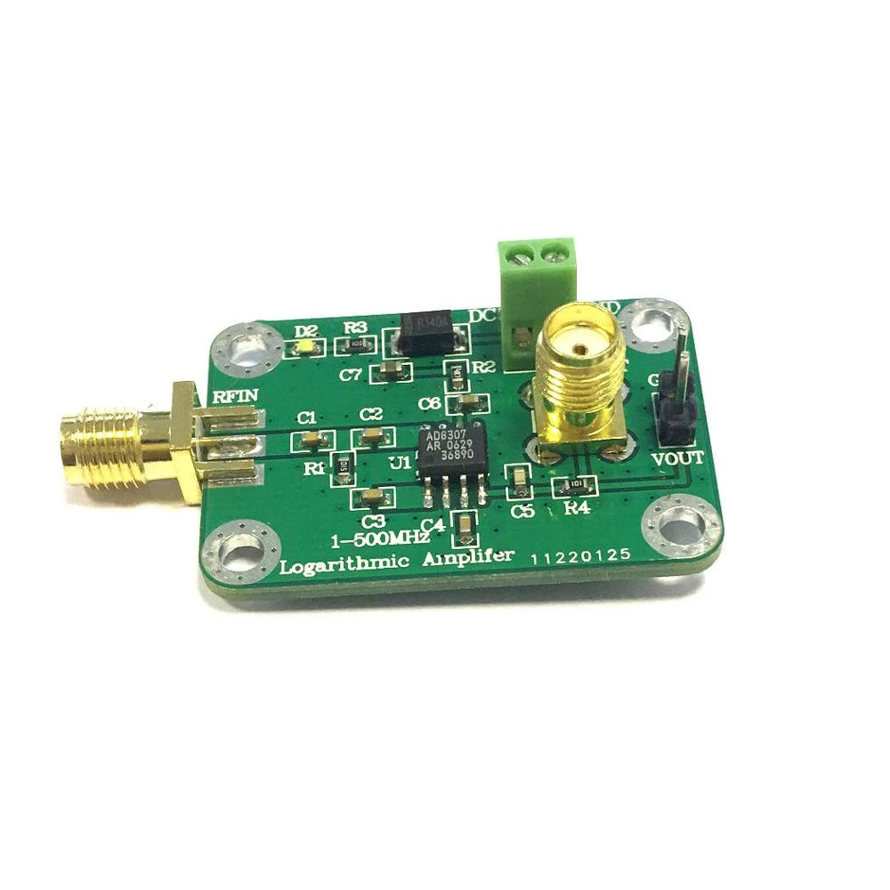 Ad8307 1mhz -500mhz Broadband Rf Detector Rf Power Meter Field Strength ...