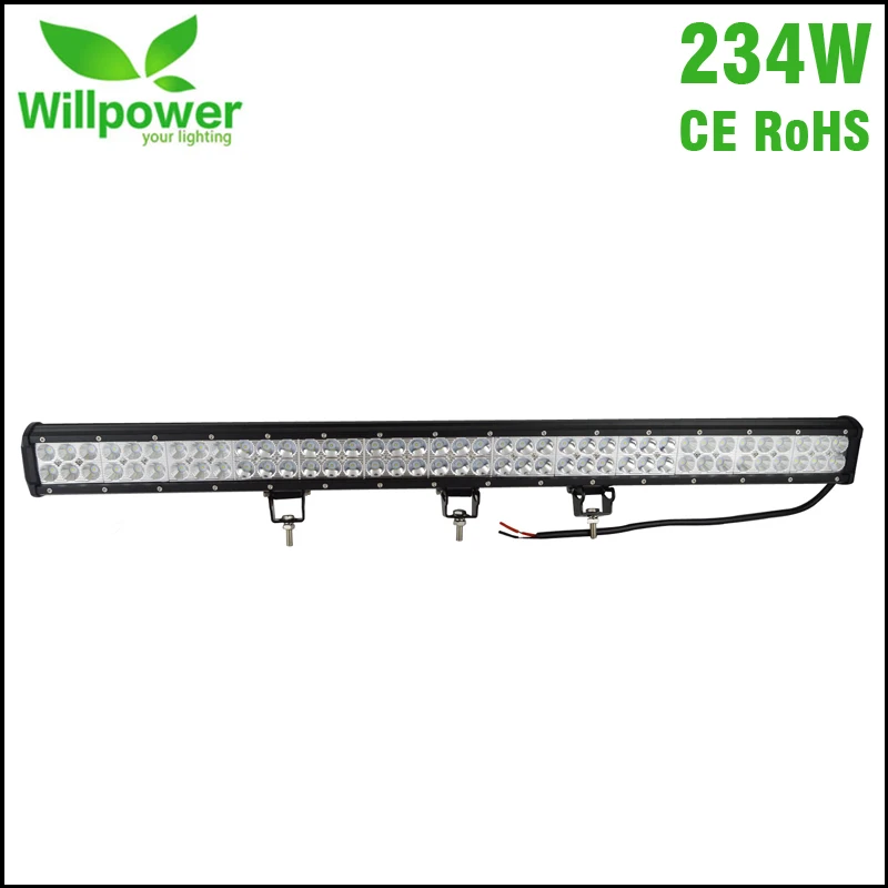 Combo beam 36" Inch Led Light Bar 23400lms truck 234w LED Work Light ...