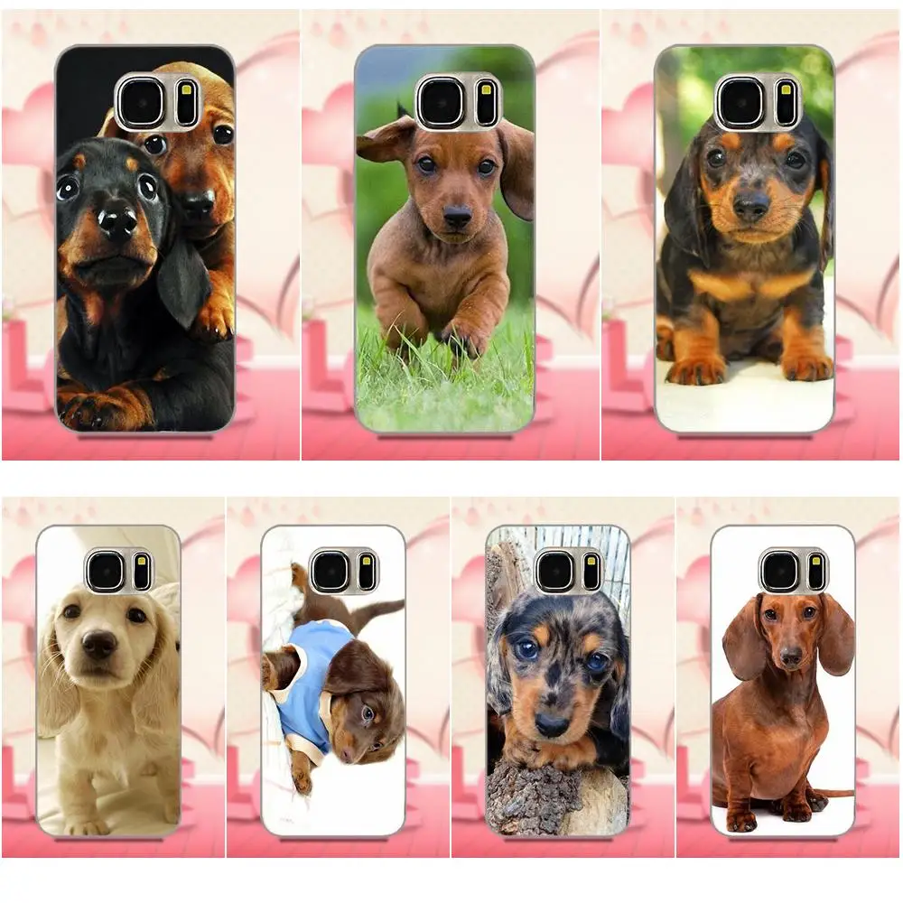 Oedmeb Design Phone Case Dachshund For Samsung Galaxy A3 A5 A7 J1 J3 J5