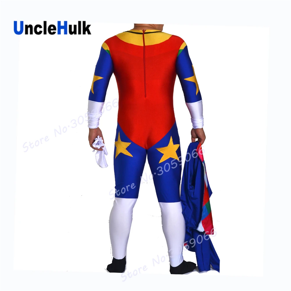 Doink The Clown Wrestling Costume Multicolor Spandex Zentai Suit With ...