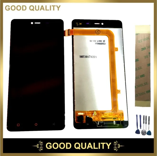 100% testd For Highscreen Power Rage LCD Display with Touch Screen ...
