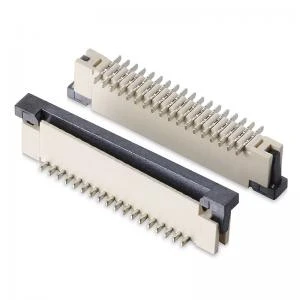 Whole sale 0.5mm pitch 16P/18/20/22/24/25/26/28/30pin Vertical ZIF SMT ...