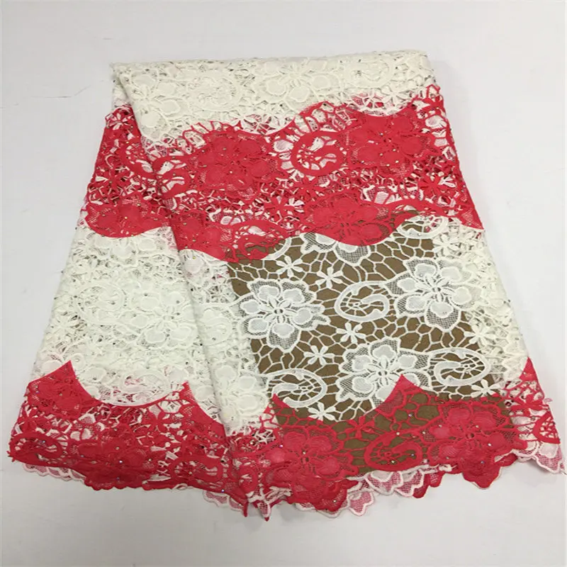 2017 tejidos de encaje nigerianos para la boda 100% algodón africano ...