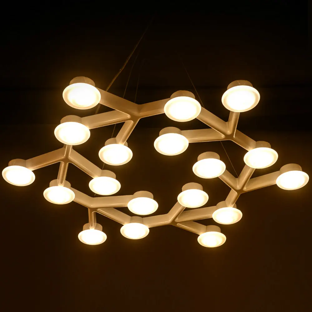 Modern Art Design LED Star plum hanglamp Decor pendant lights fixtures ...