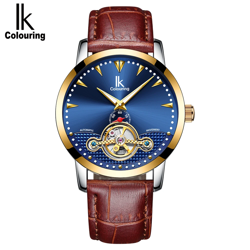 IK colouring Men Luxury Automatic Mechanical Watch Classic Genuine ...