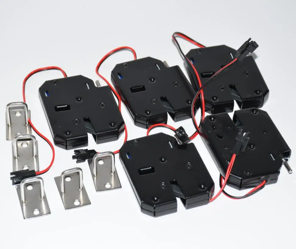 5pcs Dc12v Open Frame Type Electronic Door Lock 12v/2a For Cabinet ...