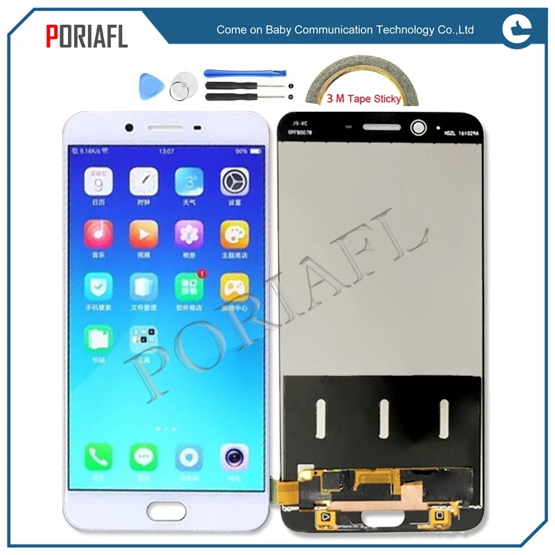 OPPO r9s 플러스 LCD 디스플레이 + 터치 스크린 디지타이저 어셈블리, R9sPlus LCD 교체 부품|휴대폰 LCD ...