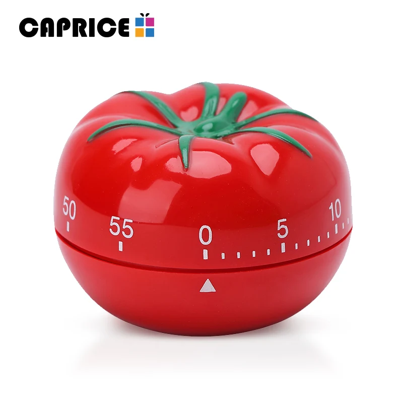 Kichten Timer Stopwatch Plastic Tomato 1 Hour 60 Minutes Countdown