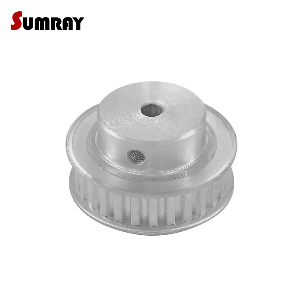 Sumray Xl 28t Gear Belt Pulley 6/8/10/12/14/15/19/20mm Bore Toothed ...