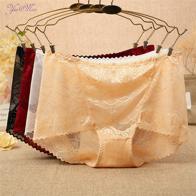 Yinmar 2018 L 2XL de Bragas estilo de gran altura Encaje mujer Ropa ...