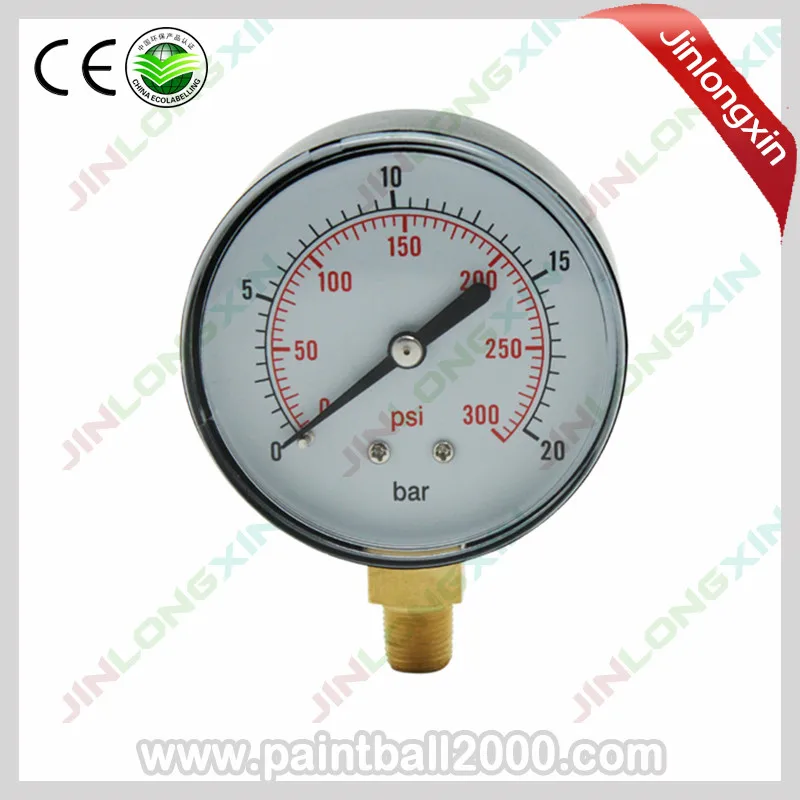 SPUNKY 1/8NPT Vertical 300 Psi & Bar Pressure Gauge|300 psi gauge|300 ...