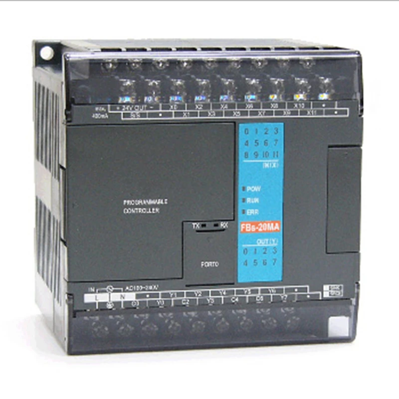 FBs 20MNT2 AC PLC AC220V 10 DI 6 DO transistor Main Unit New in box-in ...