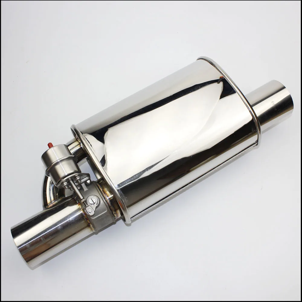 2.5" Exhaust System Stainless Steel Electric Exhaust CutOut Valve With ...