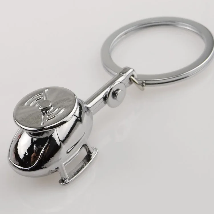 Exquisite Cute Little Aircraft Metal Color Key Chain Creative ...