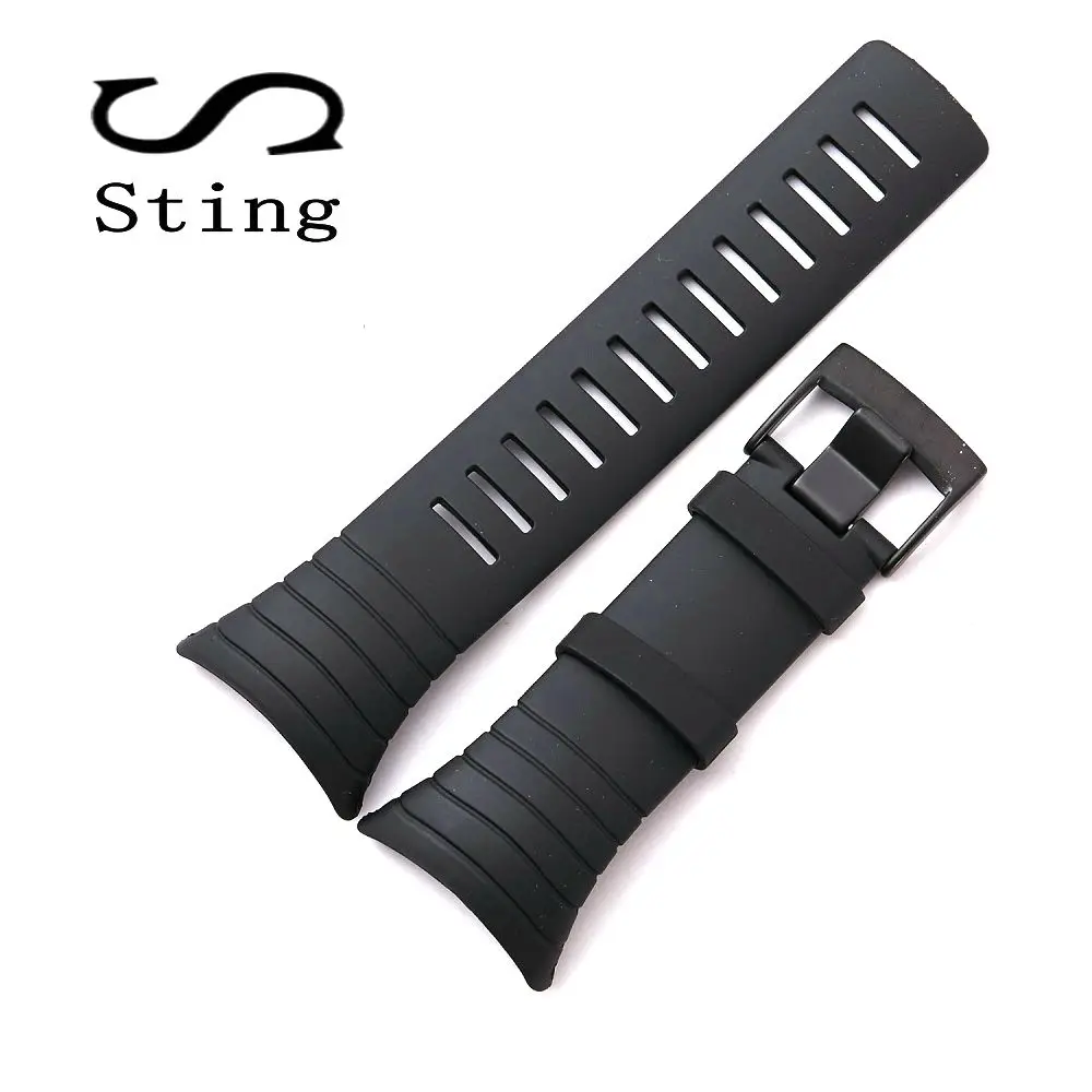 Sting Strap Factory Price Rubber Watchband for SUUNTO CORE Men Sport ...
