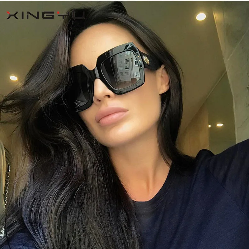 XINGYU 2018 Luxury Retro Square Sunglasses Women Brand Designer Vintage ...