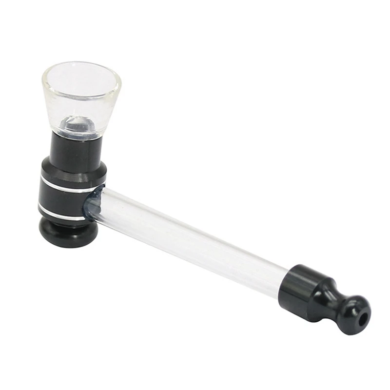 Glass Popular Smoke Pipe Portable Mini Tobacco Smoking Pipes Gift of ...