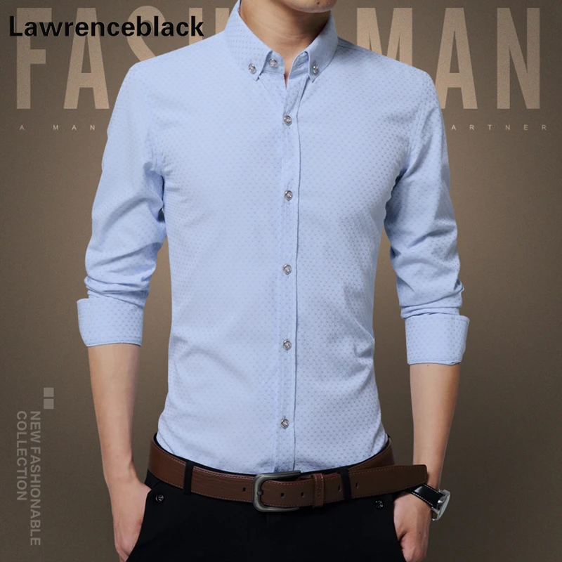 Aliexpress.com : Buy White Office Shirts Work Cotton Dress Shirt Men ...