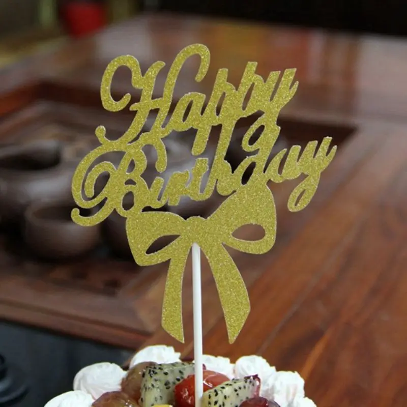 20-pcs-DIY-happy-birthday-paper-cake-topper-cake-decoration-for ...