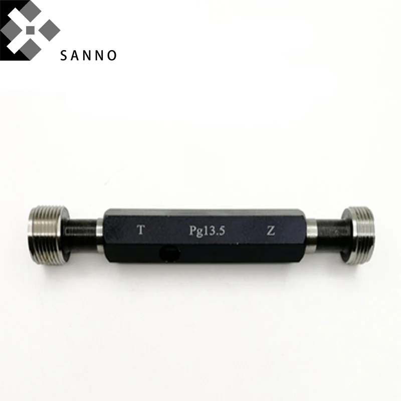 高精度ゴーノーゴー固定ゲージPG7/PG9 / PG13.5 / PG29 / PG48 din標準ラウンド鋼管ネジねじプラグゲージ