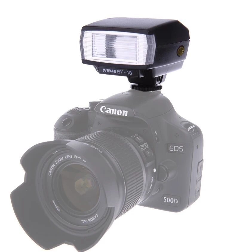 Mini-c-mara-Flash-Speedlite-para-Canon-Nikon-Pentax-Olympus-Sony-A7-A7R ...