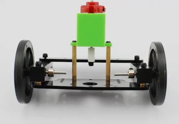 Diy Toy Car Steering System Assembly Kit Steering Front Axle Trolley ...