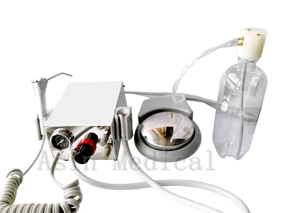 High Quality stainless outer box New Dental Lab Portable Turbine Unit ...