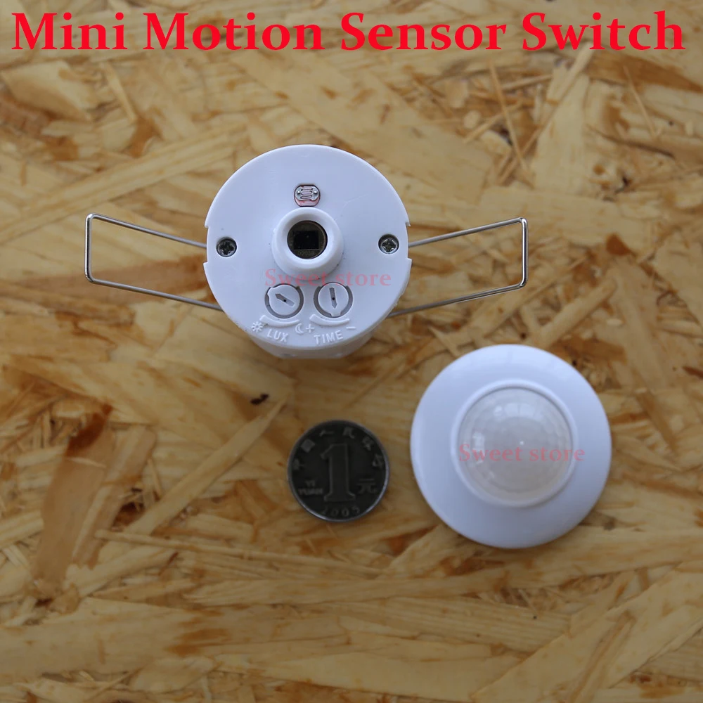 Mini Ceiling Motion Sensor Switch,Auto PIR Infrared Sensor Light Switch ...