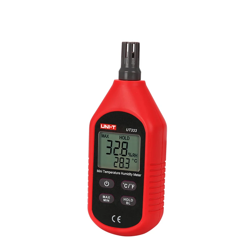 UNI T UT333 Mini Temperature Humidity Meter Indoor Outdoor Hygrometer ...