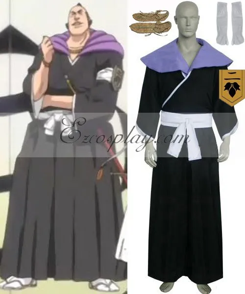 Bleach 2nd Division Lieutenant Omaeda Marechiyo Cosplay Costume E001 ...