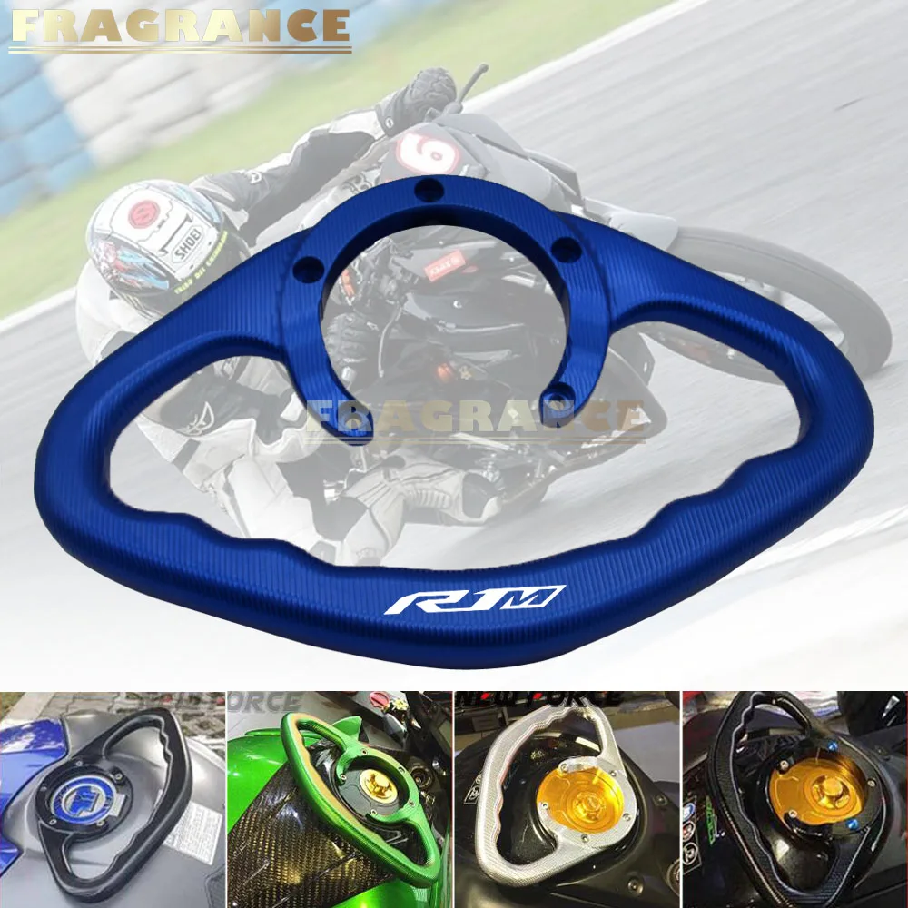 Motorcycle Passenger Handgrips Hand Grip Tank Grab Bar Handle Armrest ...