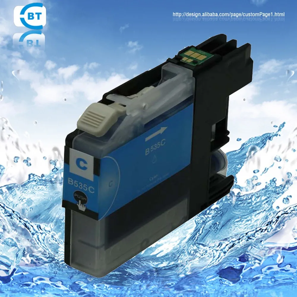 4pcs Compatible Brother Lc539bk Lc535 Ink Cartridge For Dcp-j100 /dcp ...