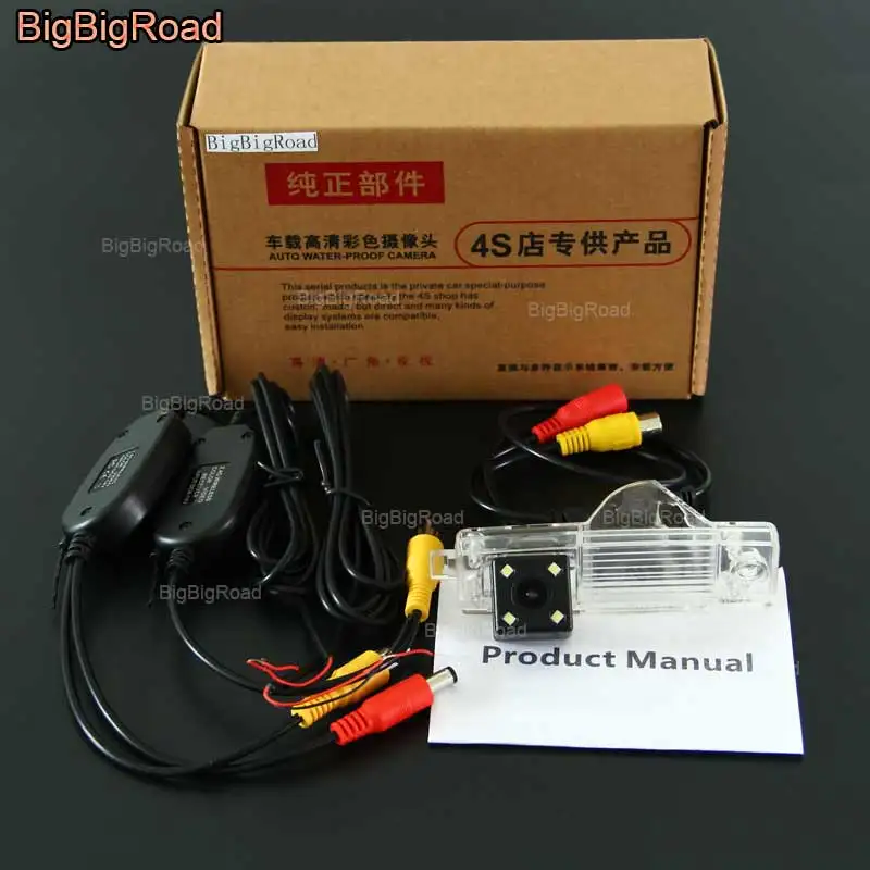 BigBigRoad cámara inalámbrica para coche Toyota Hiace GL Grandia ...