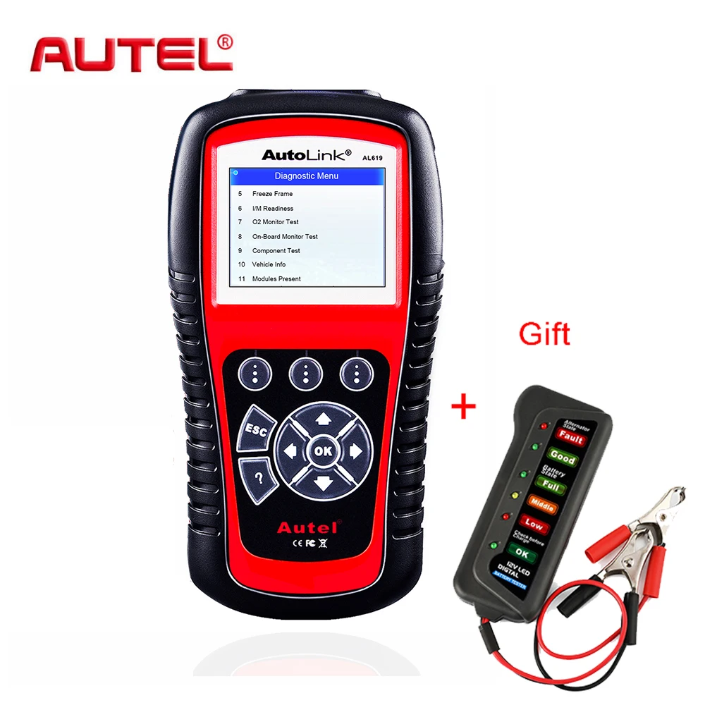 Autel OBD2 Code Reader Read Vehicle Information Diagnostic Tools for ...