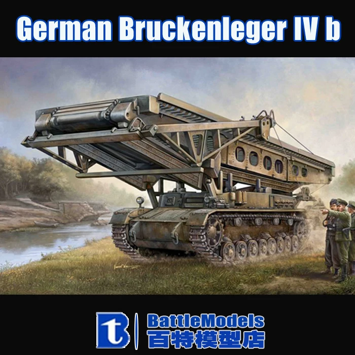 Trumpeter MODEL 1/35 SCALE military models #00390 German Bruckenleger ...