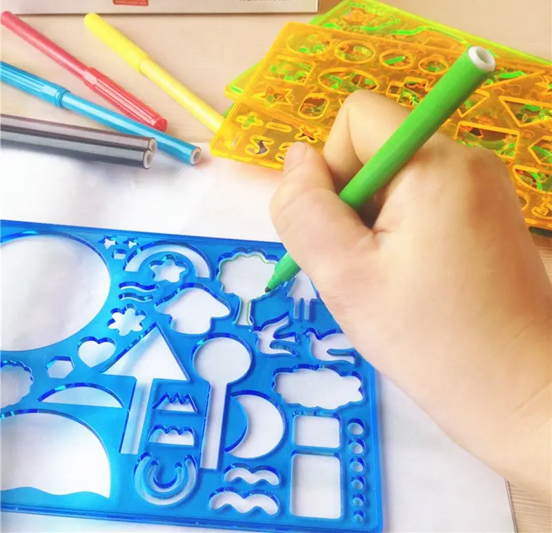 Children-s-Painting-Tools-Coloring-Kindergarten-Learning-To-Draw-Hand ...