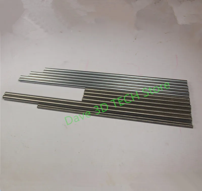 Reprap Prusa i3 Rework smooth rods threaded rod kit/set for DIY prusa ...