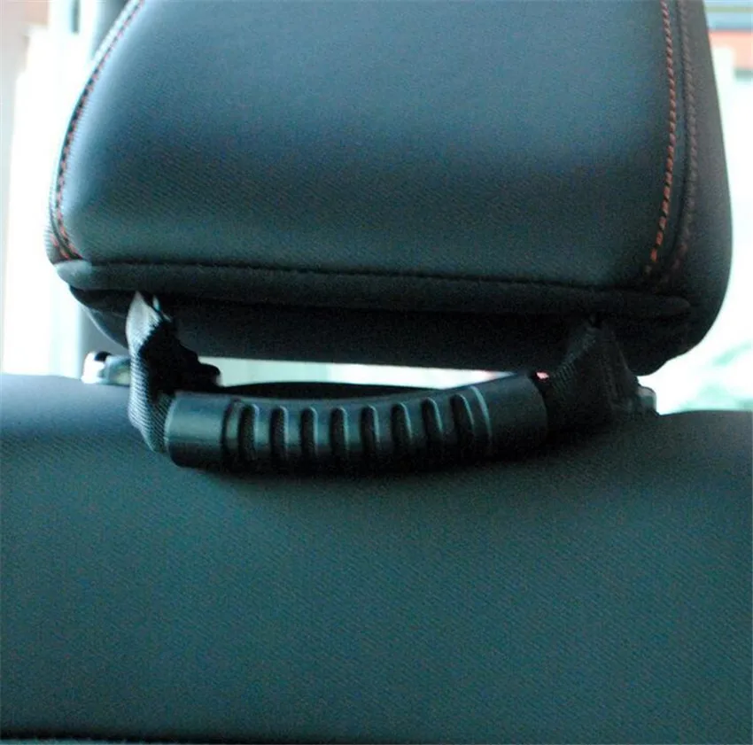 YAQUICKA-2Pcs-Set-Car-Front-Seat-Headrest-Head-Rest-Grab-Handle-Armrest ...