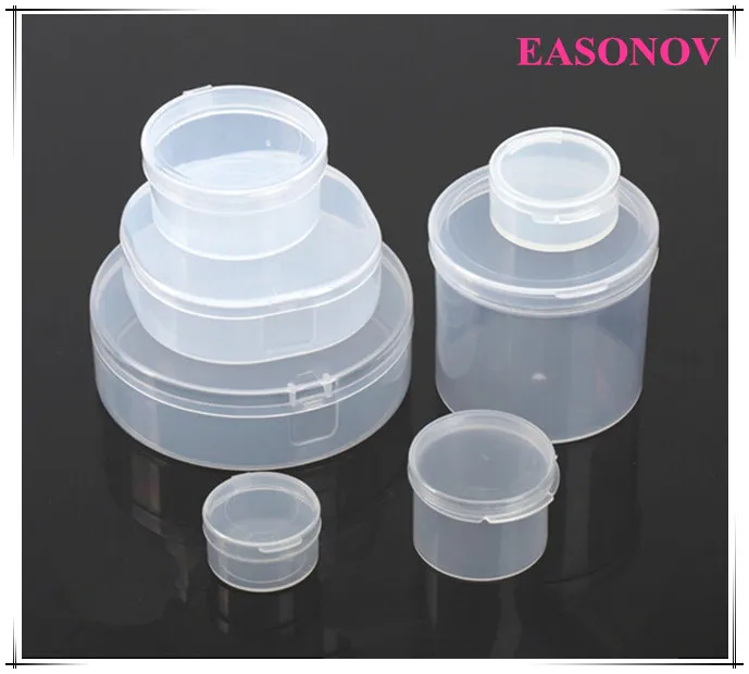 New Round Transparent Plastic Box Containing Jewelry Sample Box Pp ...