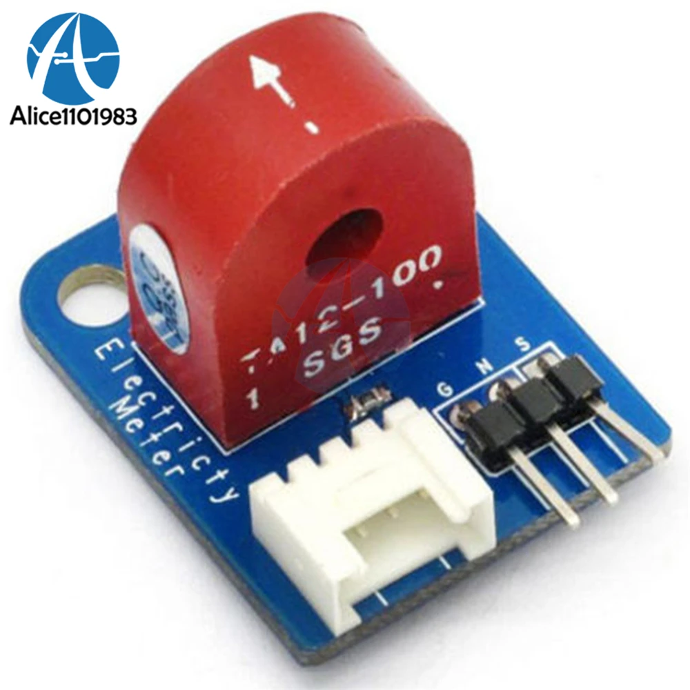 Analog Current Meter Module Ac 0~5a Ammeter Sensor Board For Arduino ...