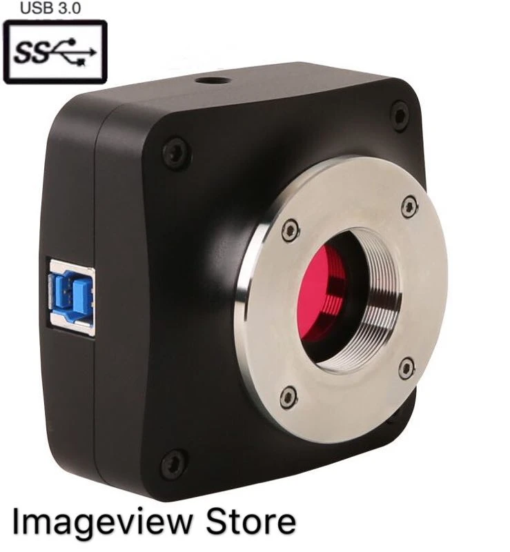20mp Usb3.0 Mircoscope C-mount Eyepiece Color Camera E3ispm20000kpa ...