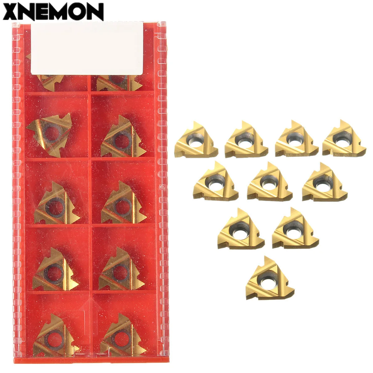 16ir Ag60 Carbide Threading Inserts 60 Degree Internal Threading Insert