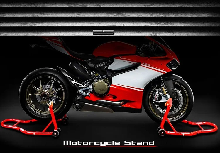 Motorcycle Bike Stand front Wheel support frame Stand Swingarm Lift for ...