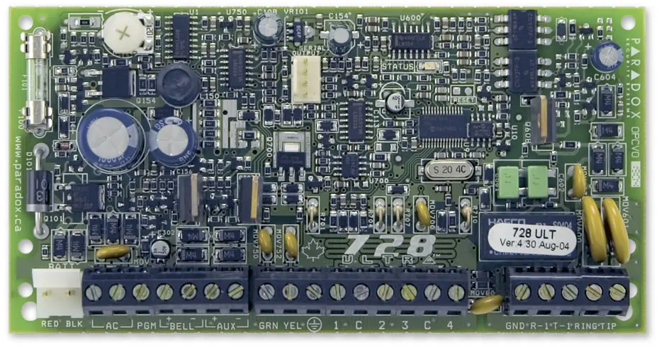 Free-Shipping-Paradox-8-Zones-Alarm-Control-Panel-PA-728ULT-PCB.jpg