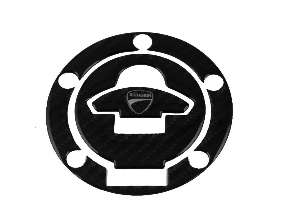 Real Carbon Fiber Tank Gas Cap Pad Filler Cover Sticker Decals Fit For ...