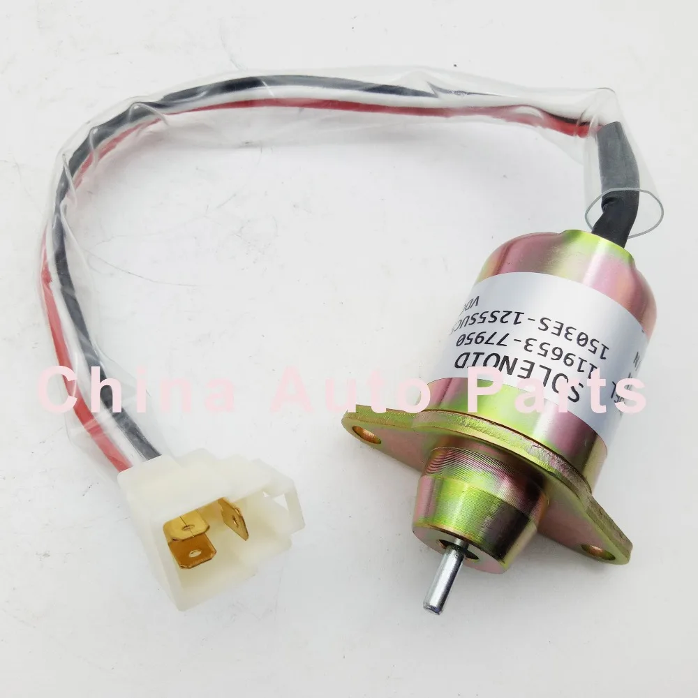 Nuevo solenoide de cierre de combustible 12V para motor SA 4562T 1503ES ...