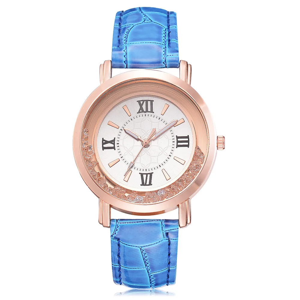 NEW blue Luxury Watch 2018 Best Selling Crystal Women Watch Stainless ...