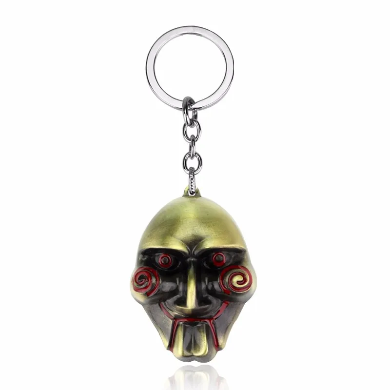 dongsheng-3-Colors-Horror-Movie-Saw-Keychain-Mask-Metal-Alloy-Key-Chain ...